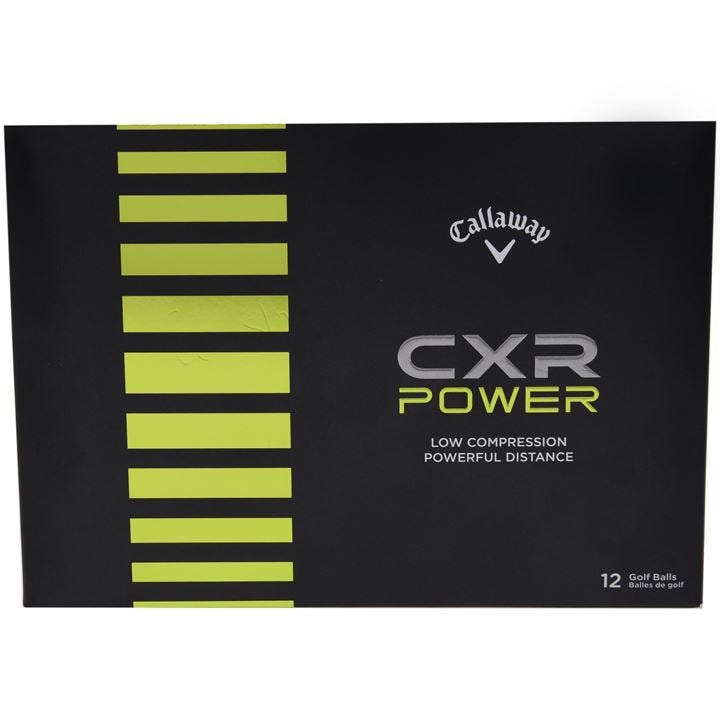 Callaway | CXR Power Golf Balls 12 Pack | White 12Pk | FRASERS