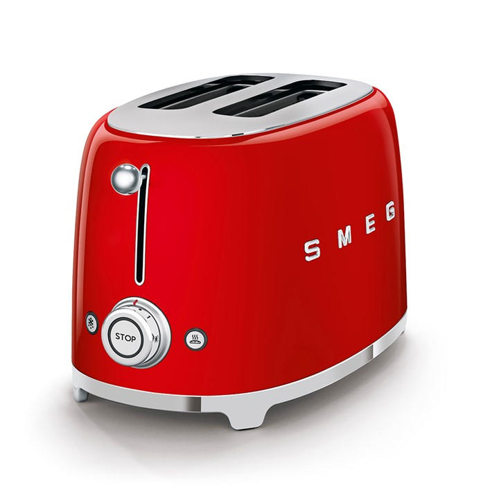 Smeg | 2 Slice Toaster Red | Red | FRASERS