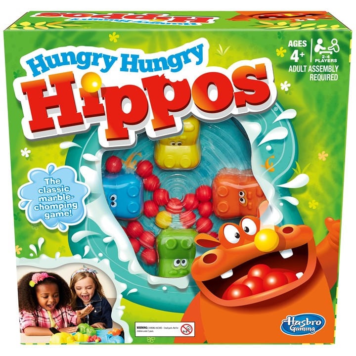 Hasbro | Hungry Hungry Hippos | Board Game | FRASERS