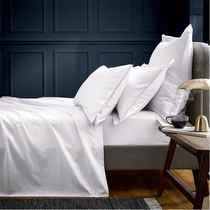 Bedeck of Belfast | FINE LINENS 600TC PLAIN DYE FITTED SHEET | Sheets ...