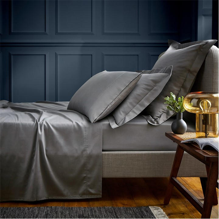 Bedeck of Belfast | FINE LINENS 600TC PLAIN DYE FITTED SHEET | Sheets ...