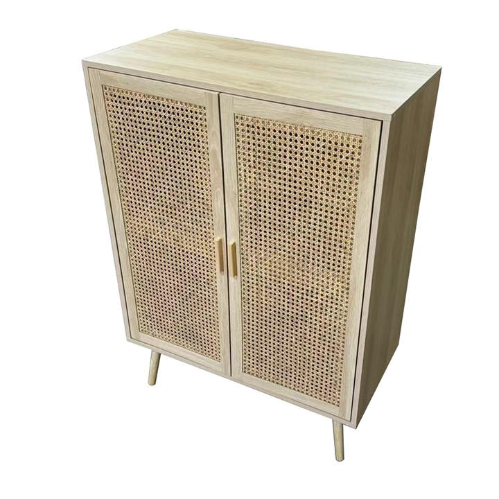 Homelife | Rattan Sideboard | Brown | FRASERS