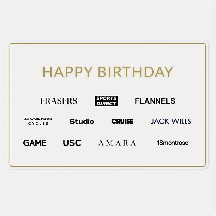 Gift Cards | Multi Store E-Voucher Gift Card - Online and High Street ...